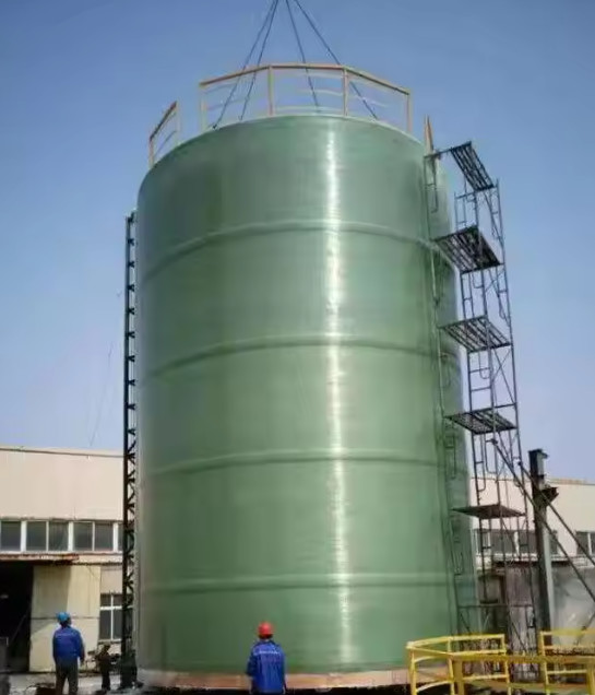 FRP GRP Vertica horizontal Tank HCl H2SO4 tank malic,tartaric,benzoic ...