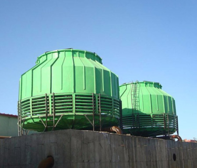 Low Energy Consumption Frp Type Cooling Tower Fast Temperature ...